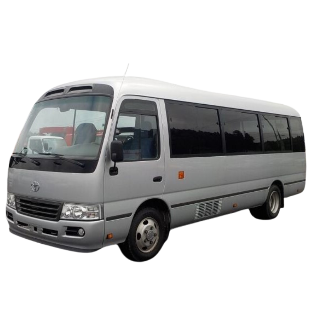 4c Saloon Coaster For Rent In Karachi - Jawwad Rent A Car